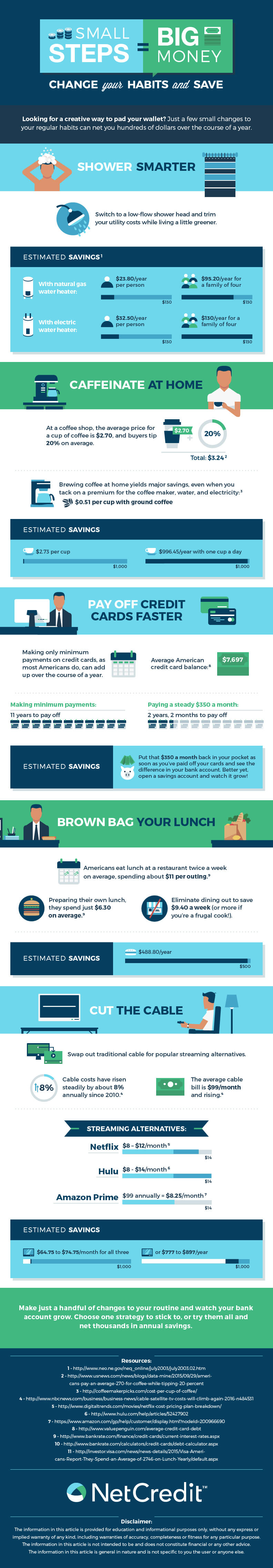 Small Steps = Big Money - NetCredit Blog